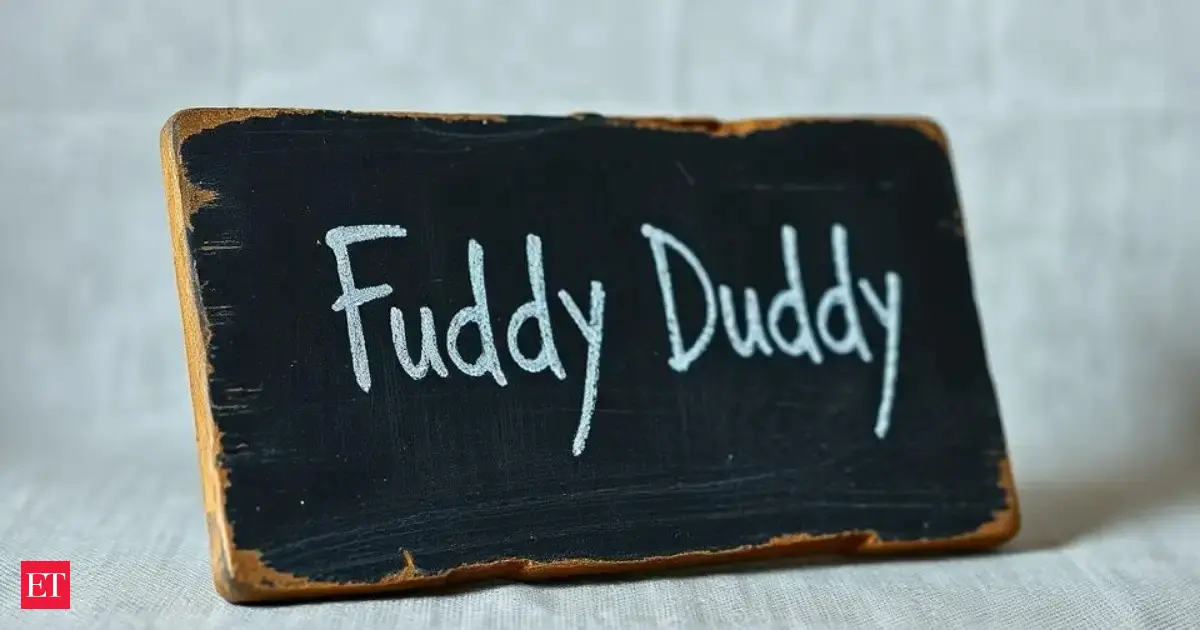 word of the day: Word of the day - Fuddy Duddy - The Economic Times