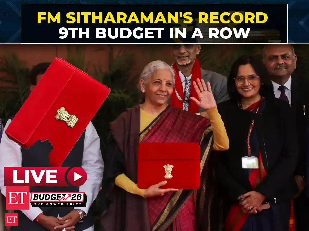 Budget 2026 LIVE: FM Sitharaman presents 9th consecutive budget | Full ...