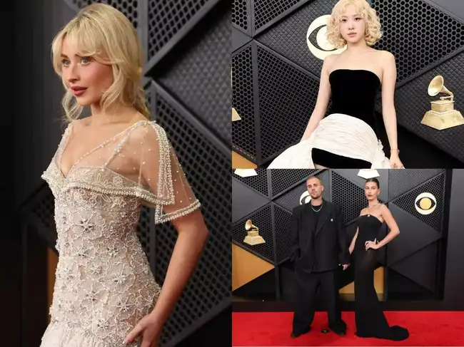 Grammy 2026: BLACKPINK’s Rose, Sabrina Carpenter, Justin and Hailey ...