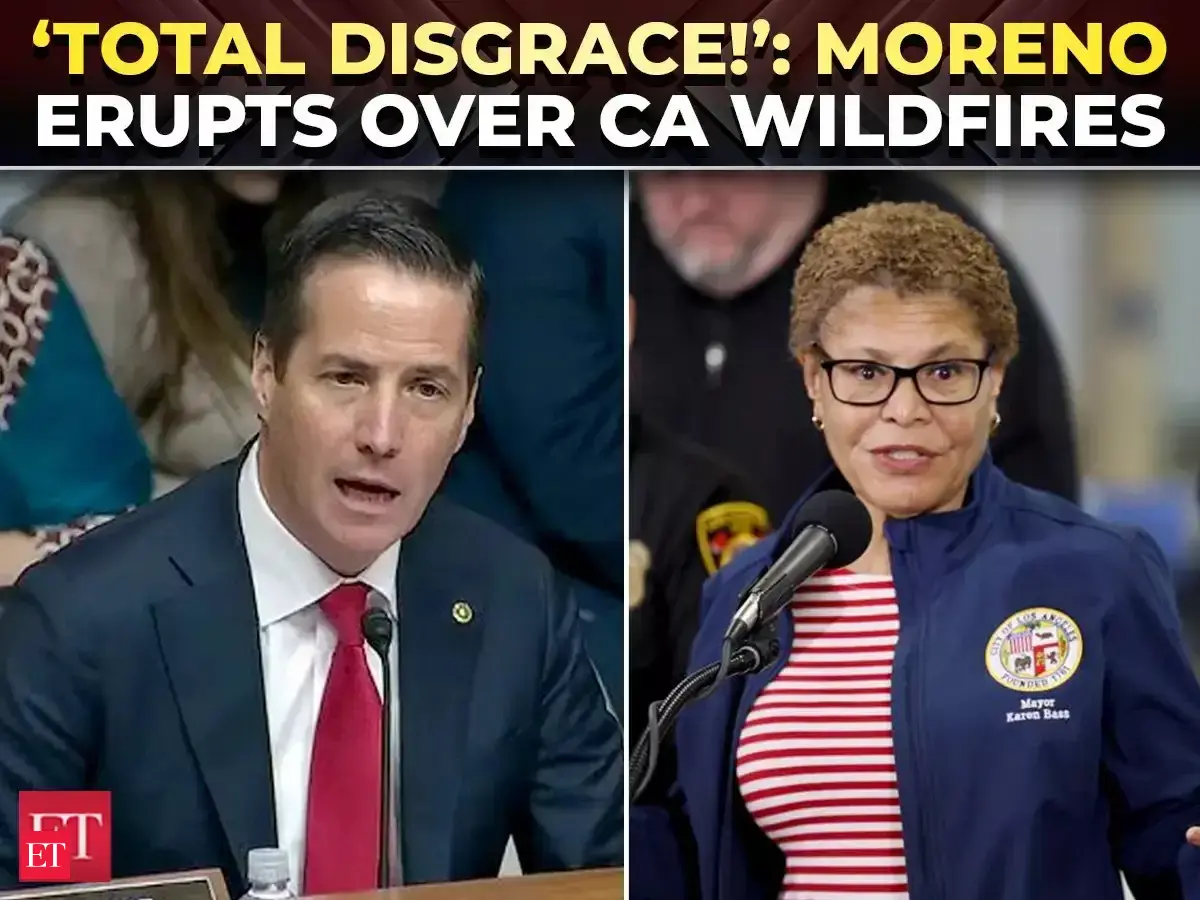'What was LA mayor doing in Ghana during wildfires?': Sen Moreno ...