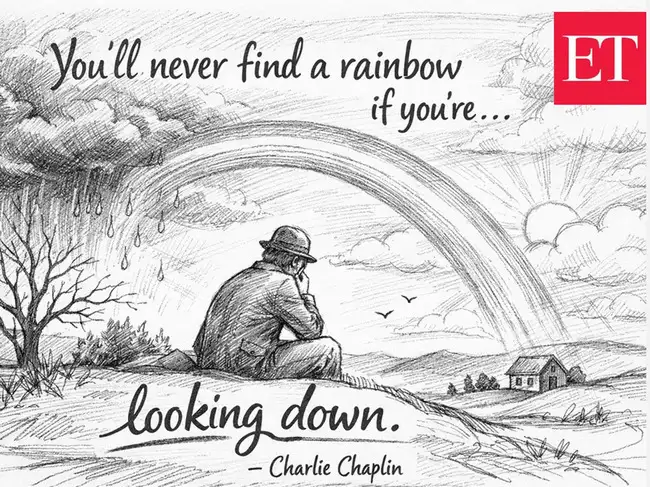 Friday Motivation: 'You'll never find a rainbow if you're...' by ...