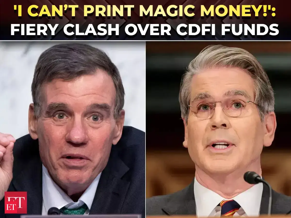 'I'm in CRYPTO HELL': Warner, Bessent spar over cryptocurrency rules ...