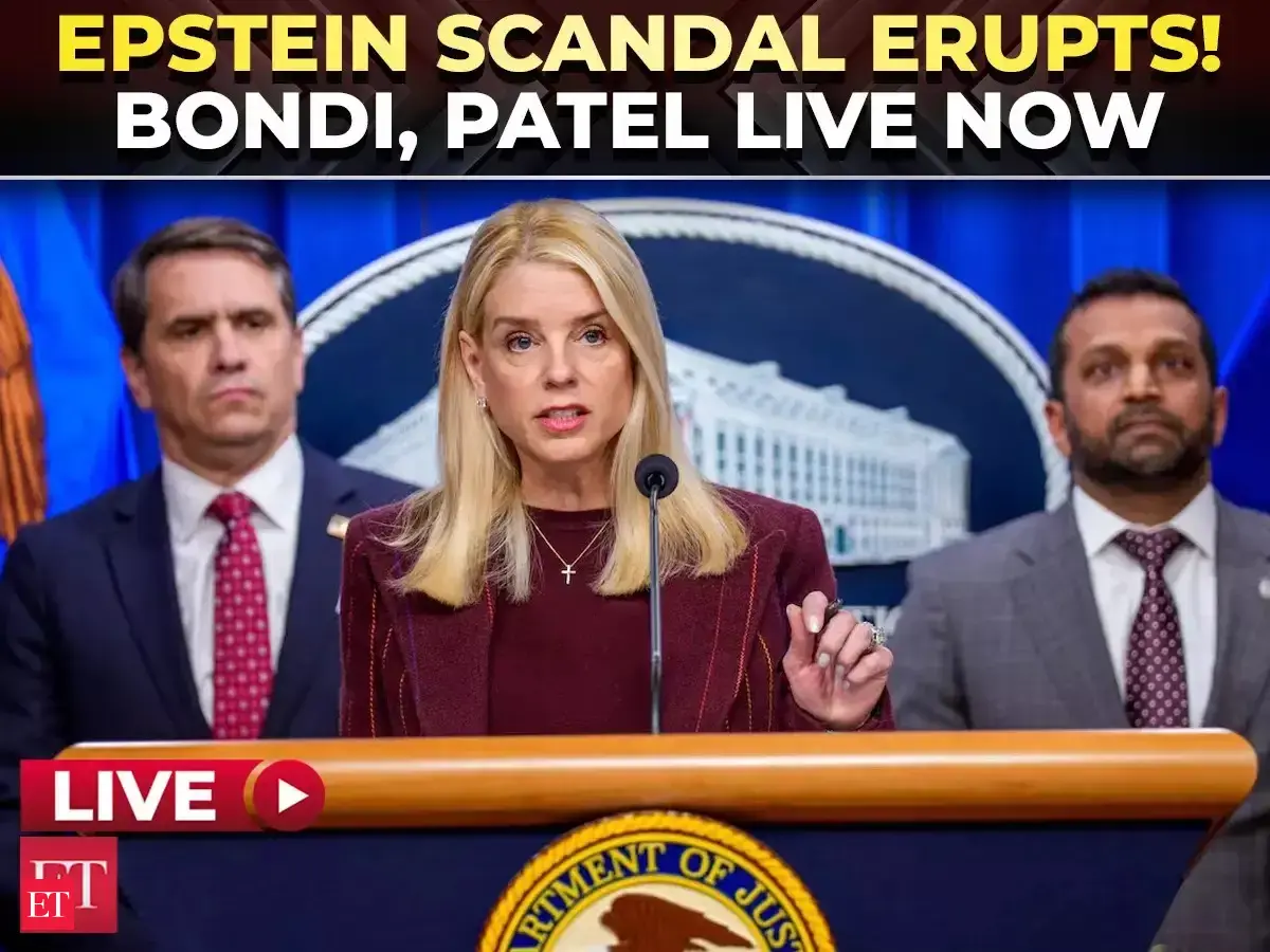 LIVE | Pam Bondi, Kash Patel hold press conference in Washington as ...