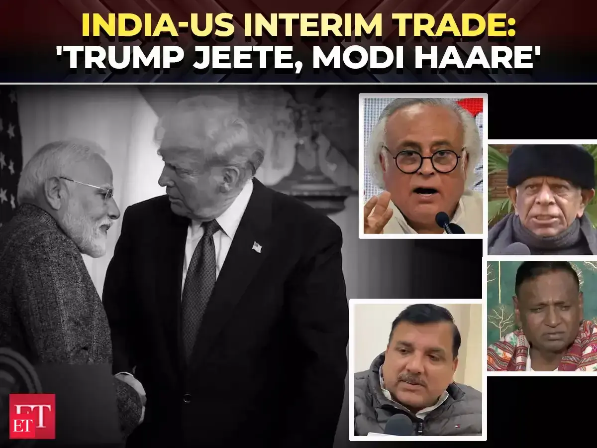 'Dost dost na raha': India-US interim trade framework draws sharp ...