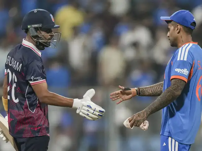 India vs USA T20 World Cup: Suryakumar Yadav rescues India in 29-run ...