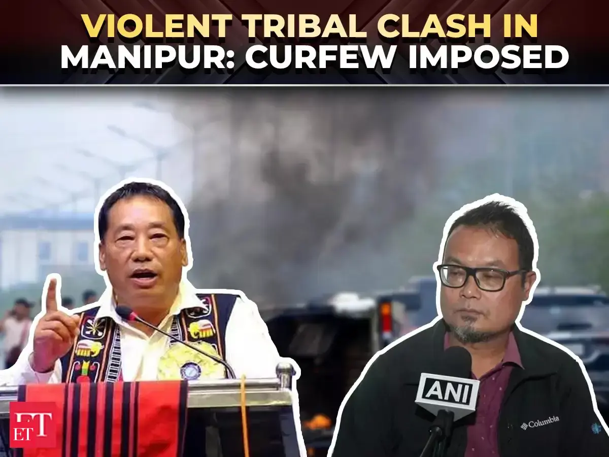 northeast india: Manipur Ukhrul violence: Tangkhul Naga–Kuki clash ...