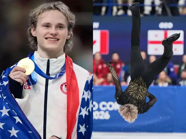 Ilia Malinin's 'backflip' makes history at Winter Games as the figure ...