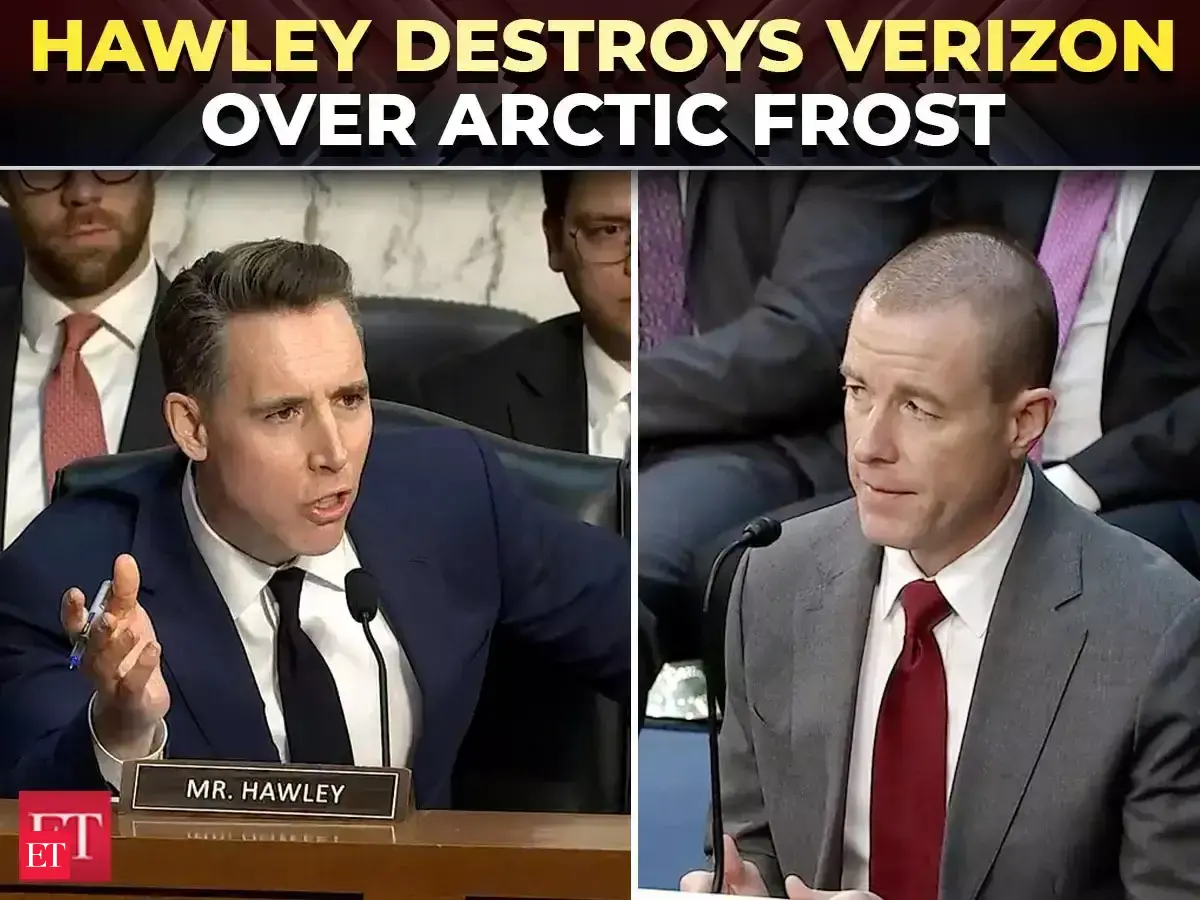 ‘Absolute disgrace’: Hawley CONFRONTS Verizon chief in senate over Jack ...
