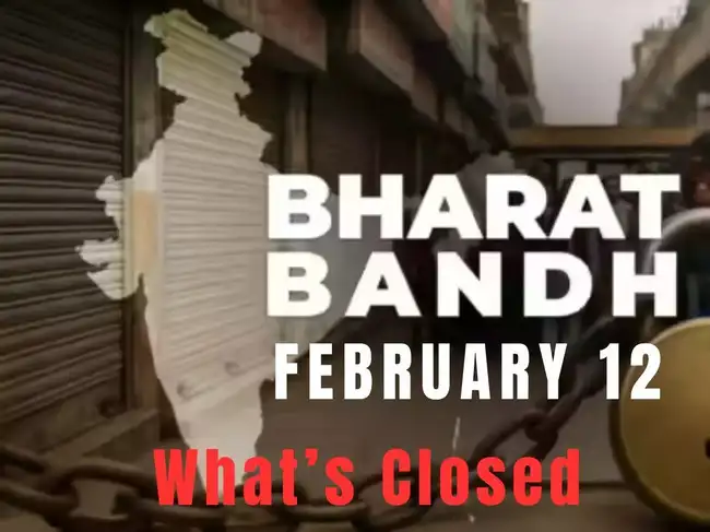 Bharat Bandh on February 12: Are banks, schools, colleges, transport ...