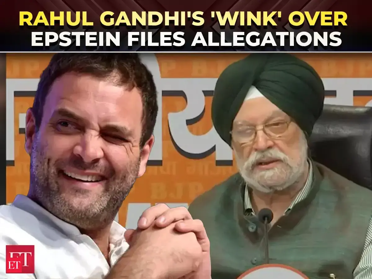 Hardeep Puri hits back at Rahul Gandhi's ‘wink’ and comment over ...