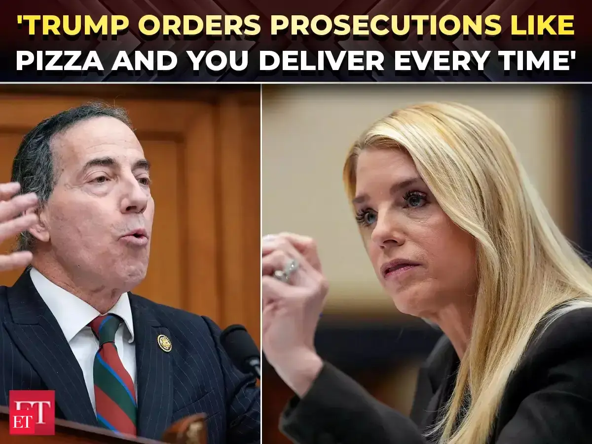 pam bondi: 'You're running massive Epstein coverup': Raskin grills ...