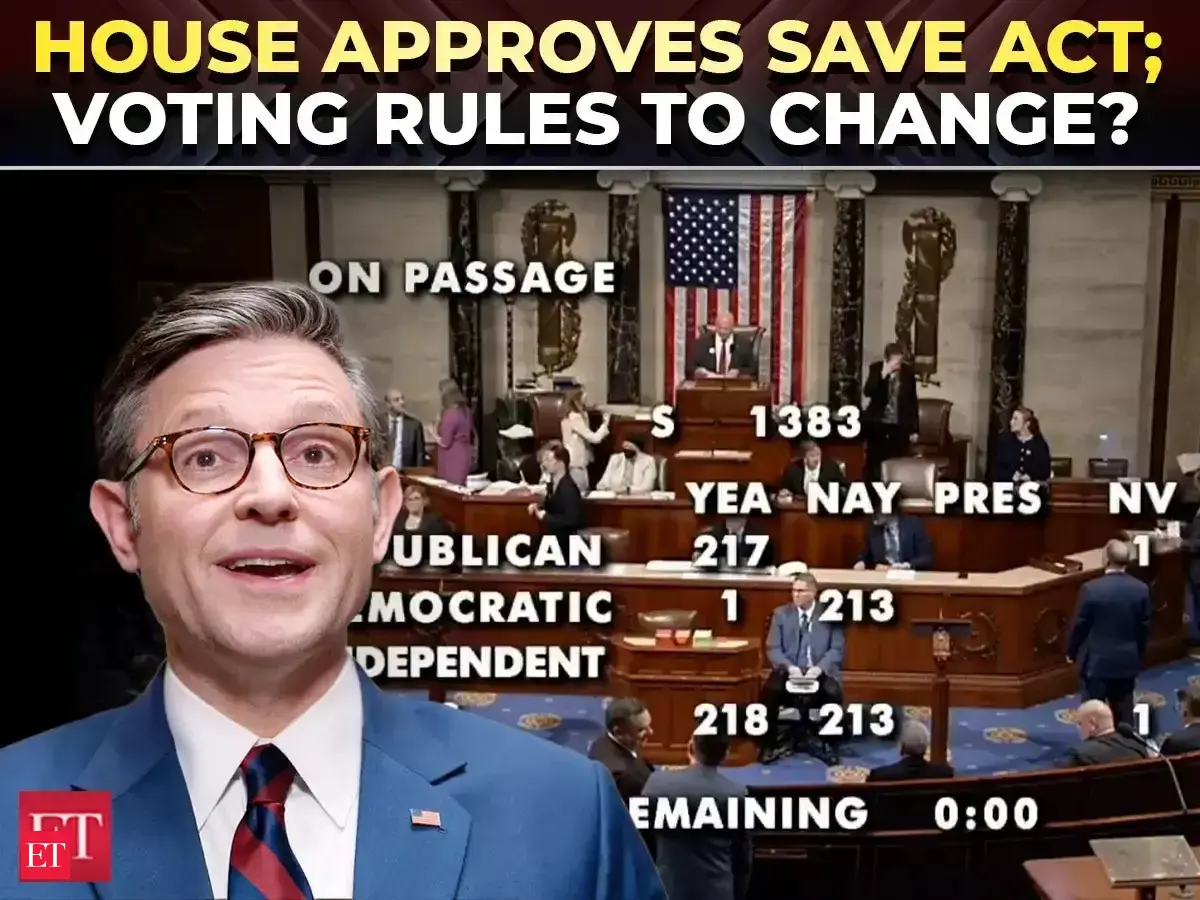 House passes SAVE ACT in razor-thin vote: Citizenship proof required to ...