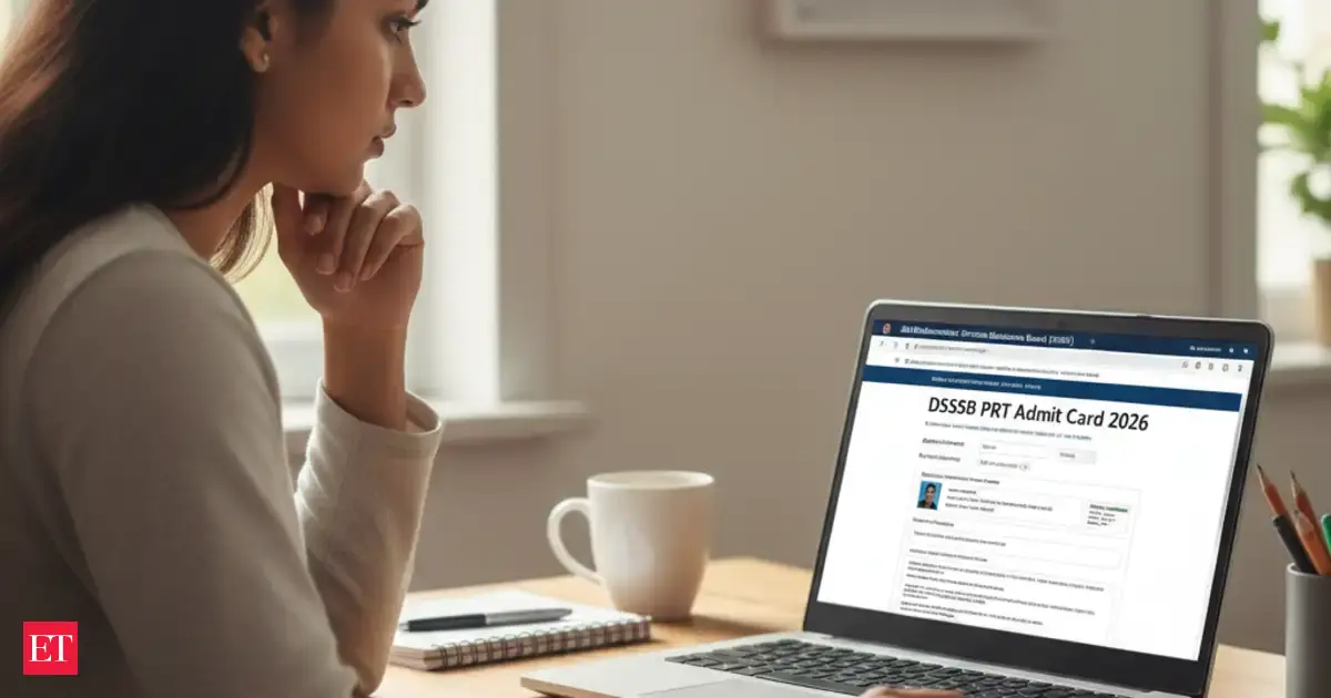 DSSSB PRT Admit Card 2026 released: Check direct link, how to download ...