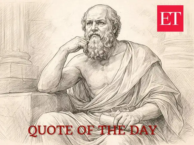 Quote of the day by ancient Greek philosopher Socrates: 'The only true ...