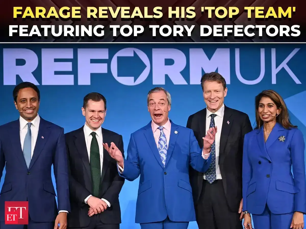 ‘Voice of opposition!’: Nigel Farage unveils Reform UK ‘Shadow Cabinet ...