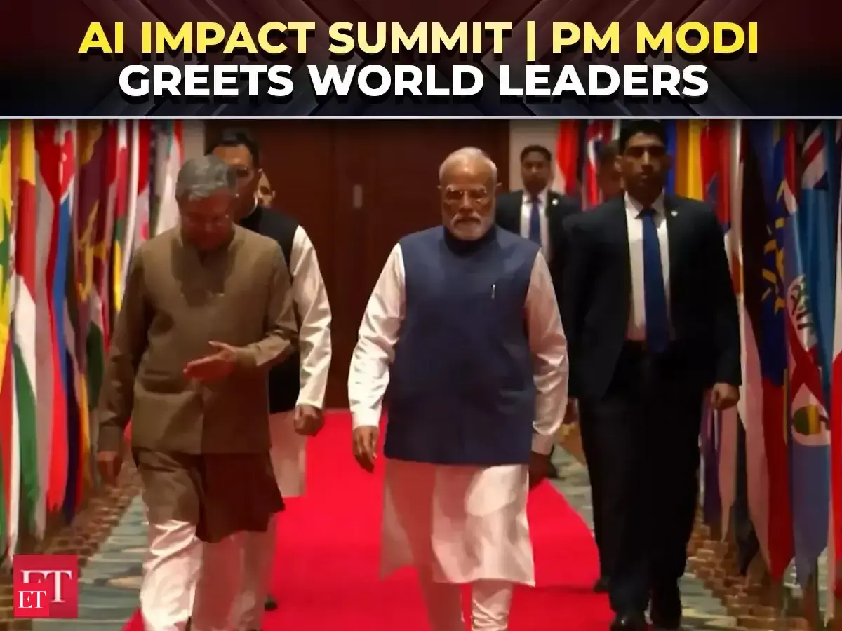 narendra modi: AI Impact Summit 2026 Day 3: PM Modi welcomes world ...