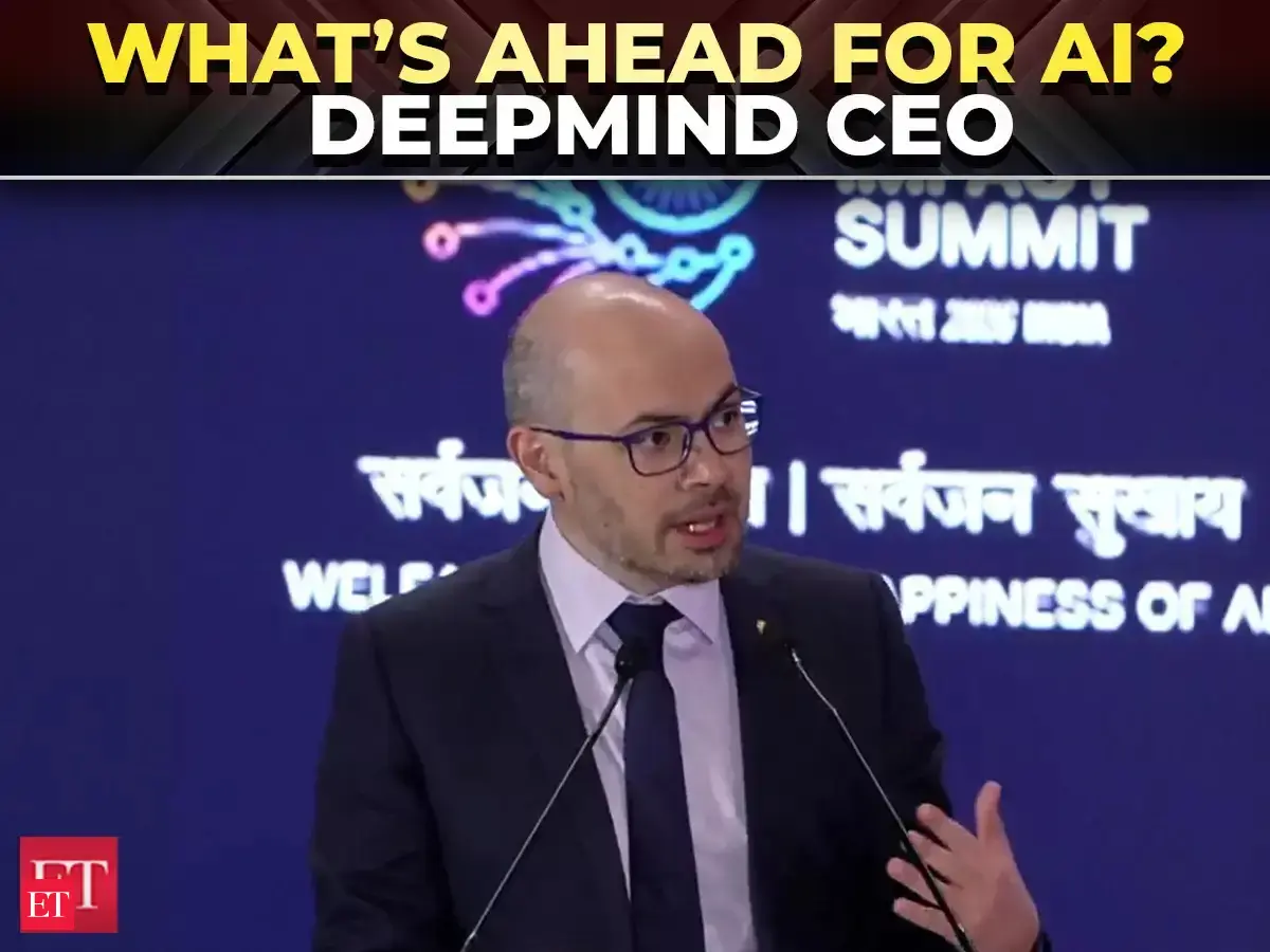demis hassabis speech: ‘In 2026, AGI is on the horizon’: Google ...