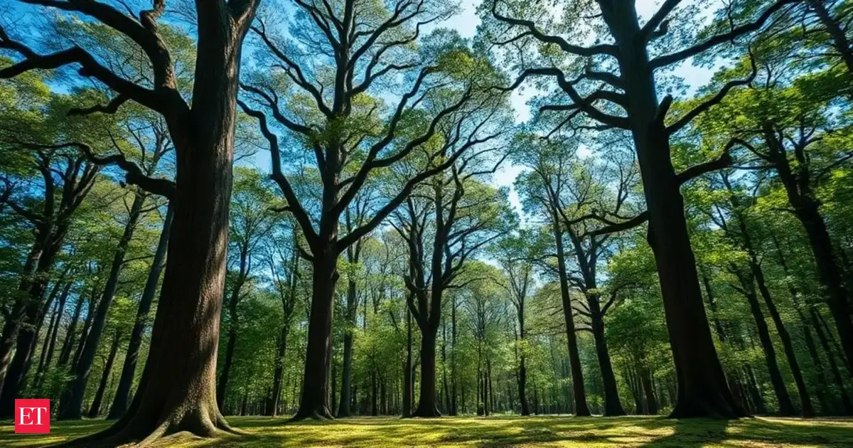 The Secret Rule of Forests: Why Tree Crowns Mysteriously Refuse to ...