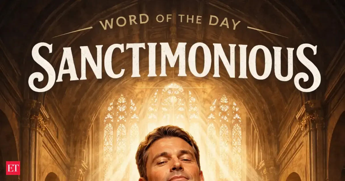 Word of the Day Sanctimonious: Word of the Day: Sanctimonious - The ...