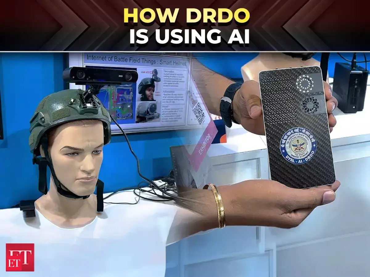 DRDO: From face recognition to smart helmets: How DRDO is using AI for ...