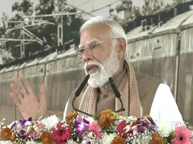PM Modi accuses Congress of ‘shameless’ politics at AI Summit - The ...