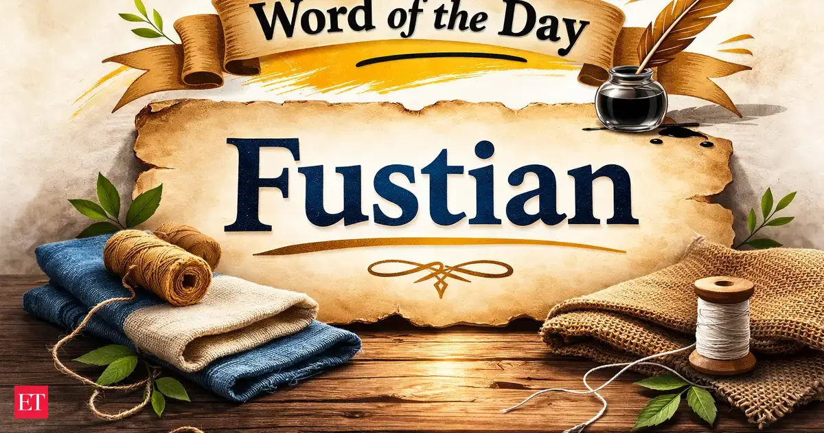 Word of the Day: Fustian - The Economic Times
