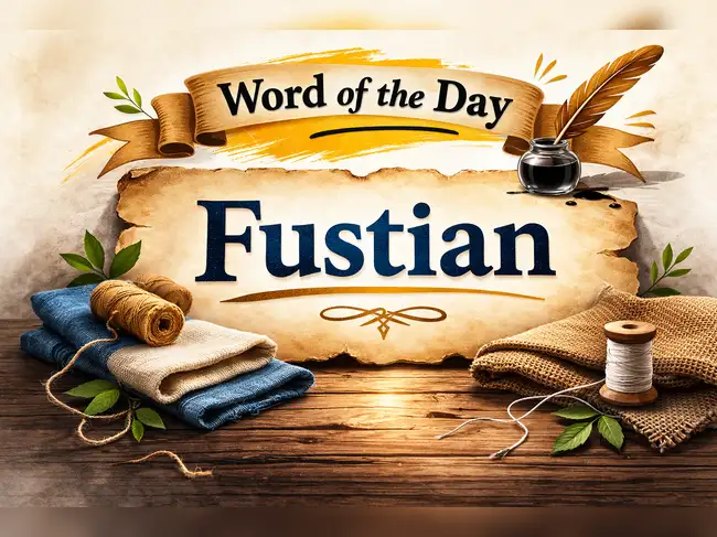 Word of the Day: Fustian - The Economic Times