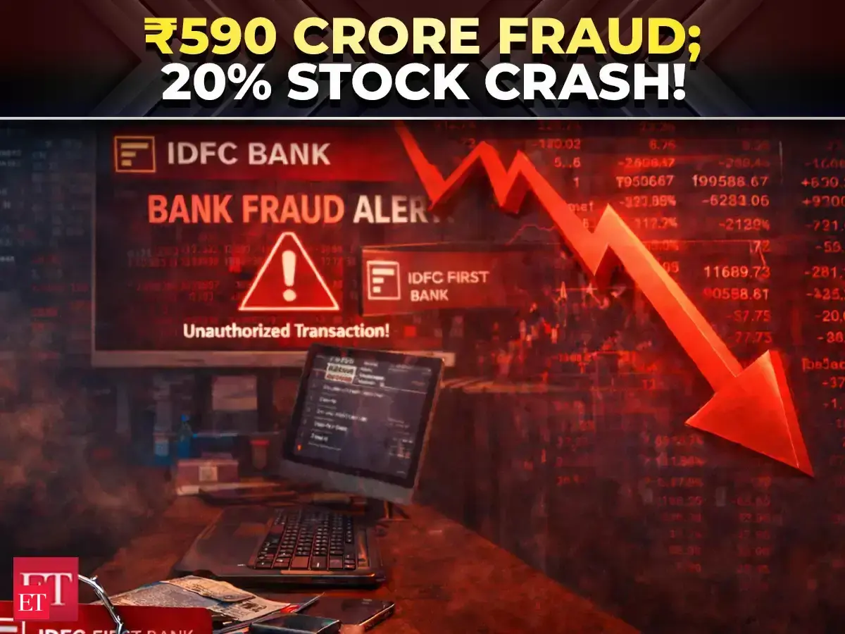 idfc first bank fraud: IDFC First Bank fraud: ₹590 crore cheque scam ...