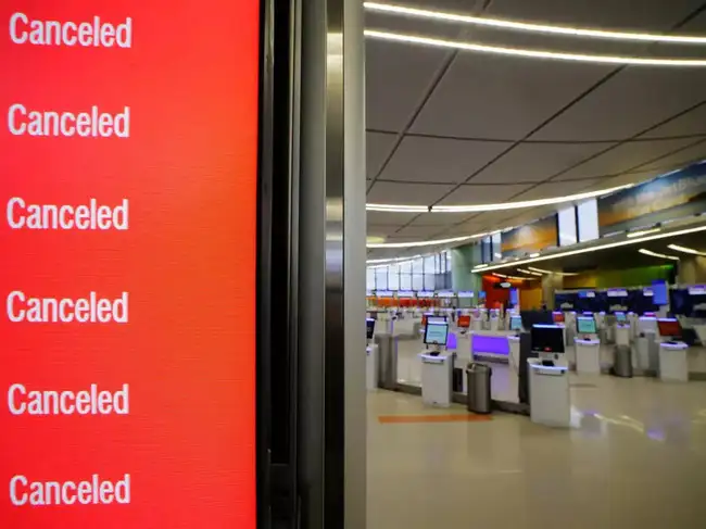 New York flights cancellations: What's the latest update on delays ...