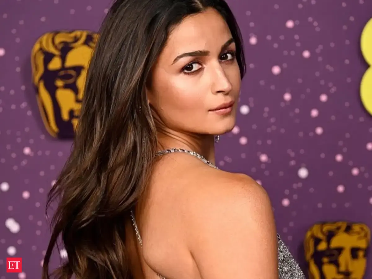 Alia Bhatt’s BAFTA 2026 debut: Actor stuns in silver Gucci gown with ...