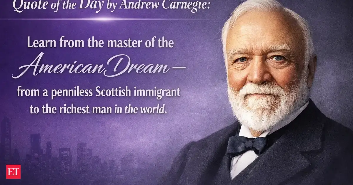 Andrew Carnegie Quote of the Day: Quote of the day by Andrew Carnegie ...