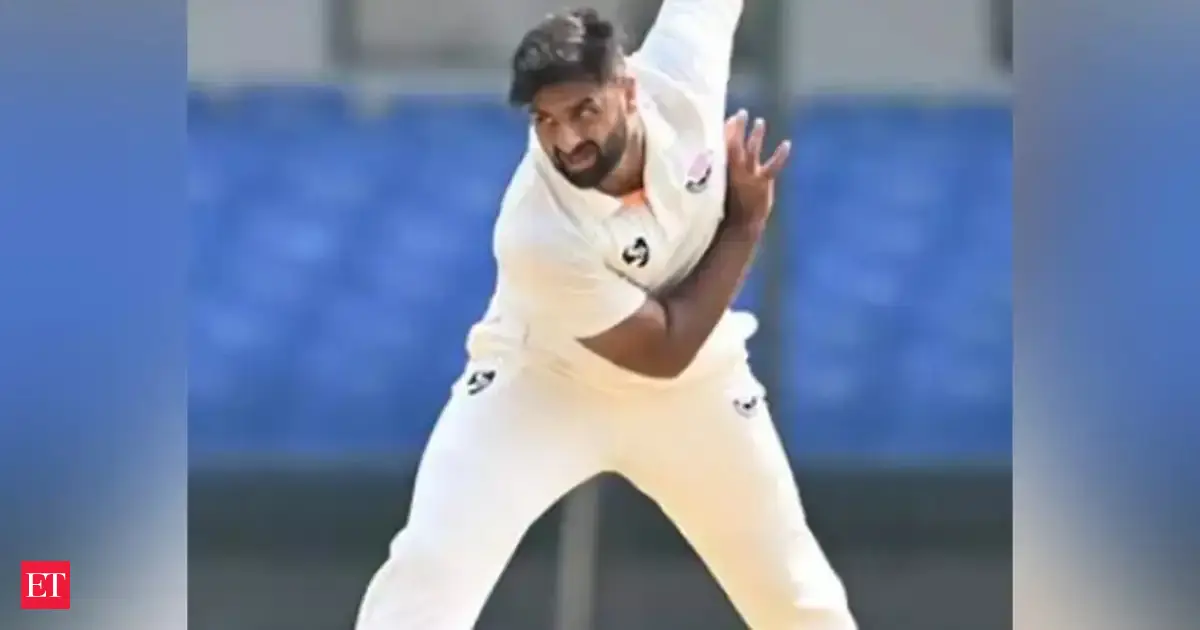 nabi: Auqib Nabi claims 7th fifer, tops Ranji Trophy 2026 wicket charts ...