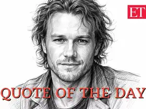Quote of the Day by Heath Ledger: ‘It's kind of a rule of thumb for me ...
