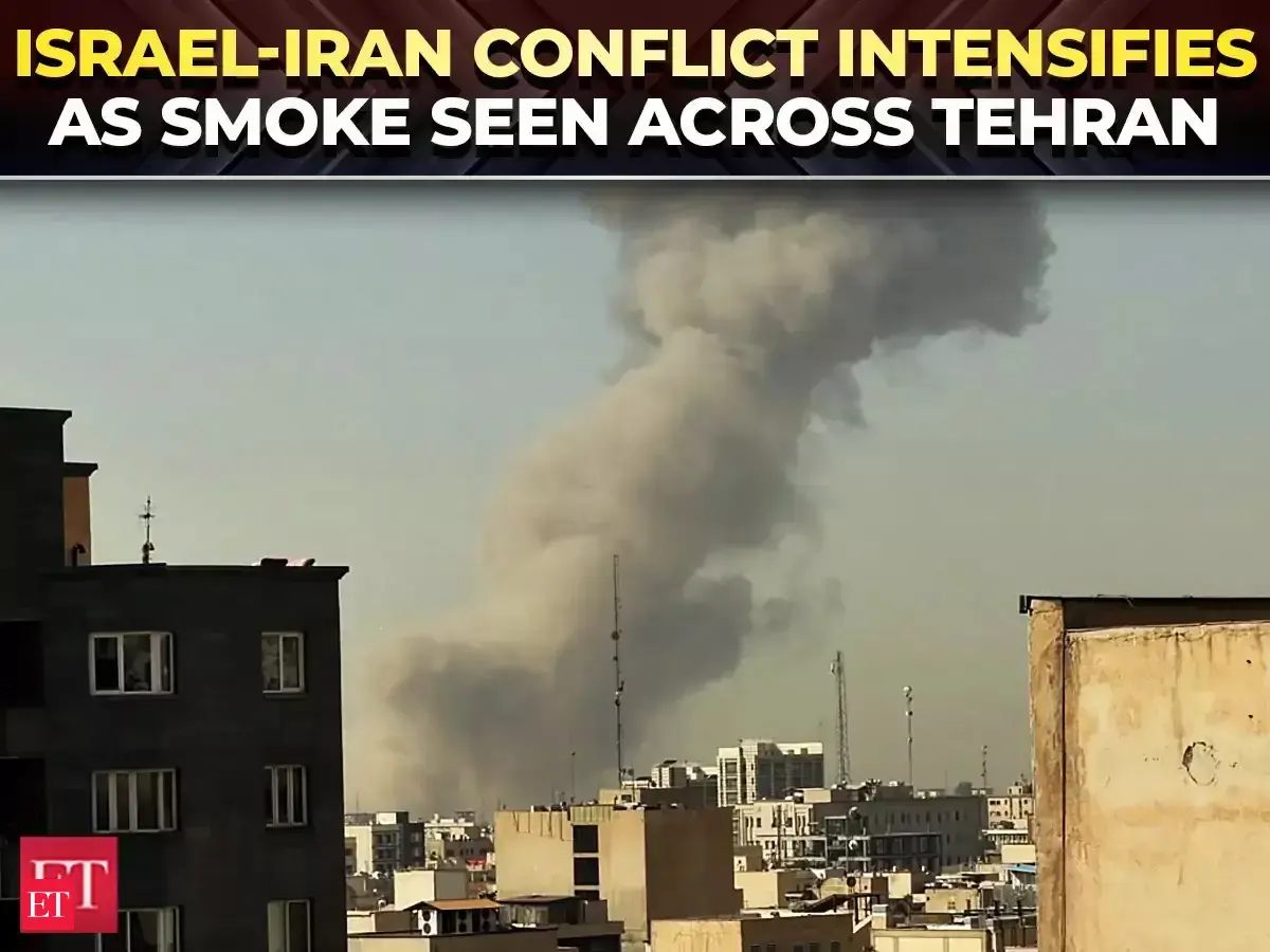 Israel’s strike on Iran triggers explosions, smoke seen over Tehran ...