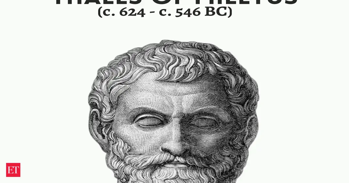 Today's Quote by 'Father of Western philosophy' Thales: 'The most ...