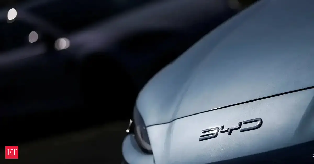BYD February vehicle sales fall at steepest pace since pandemic - The ...