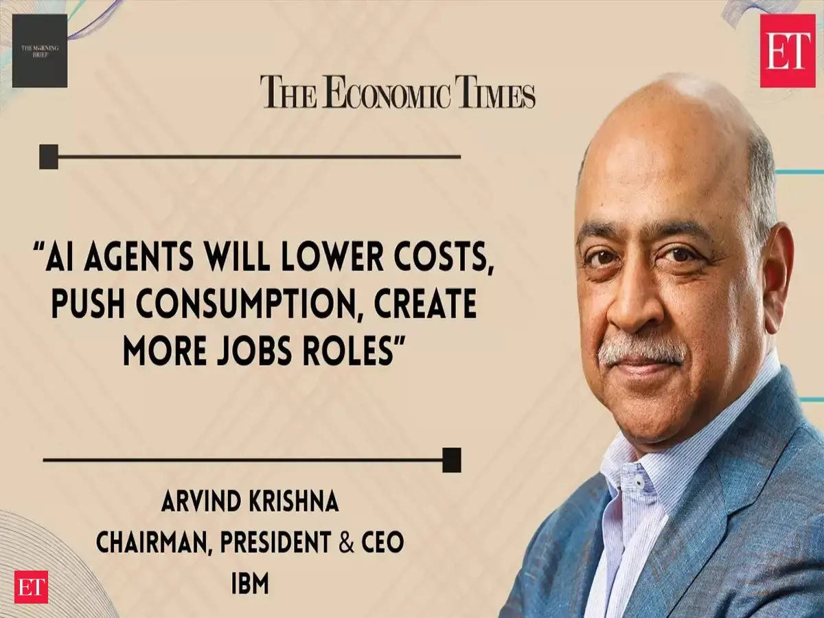 'Cutting Through the Noise': IBM CEO Arvind Krishna on AI, Jobs & India ...