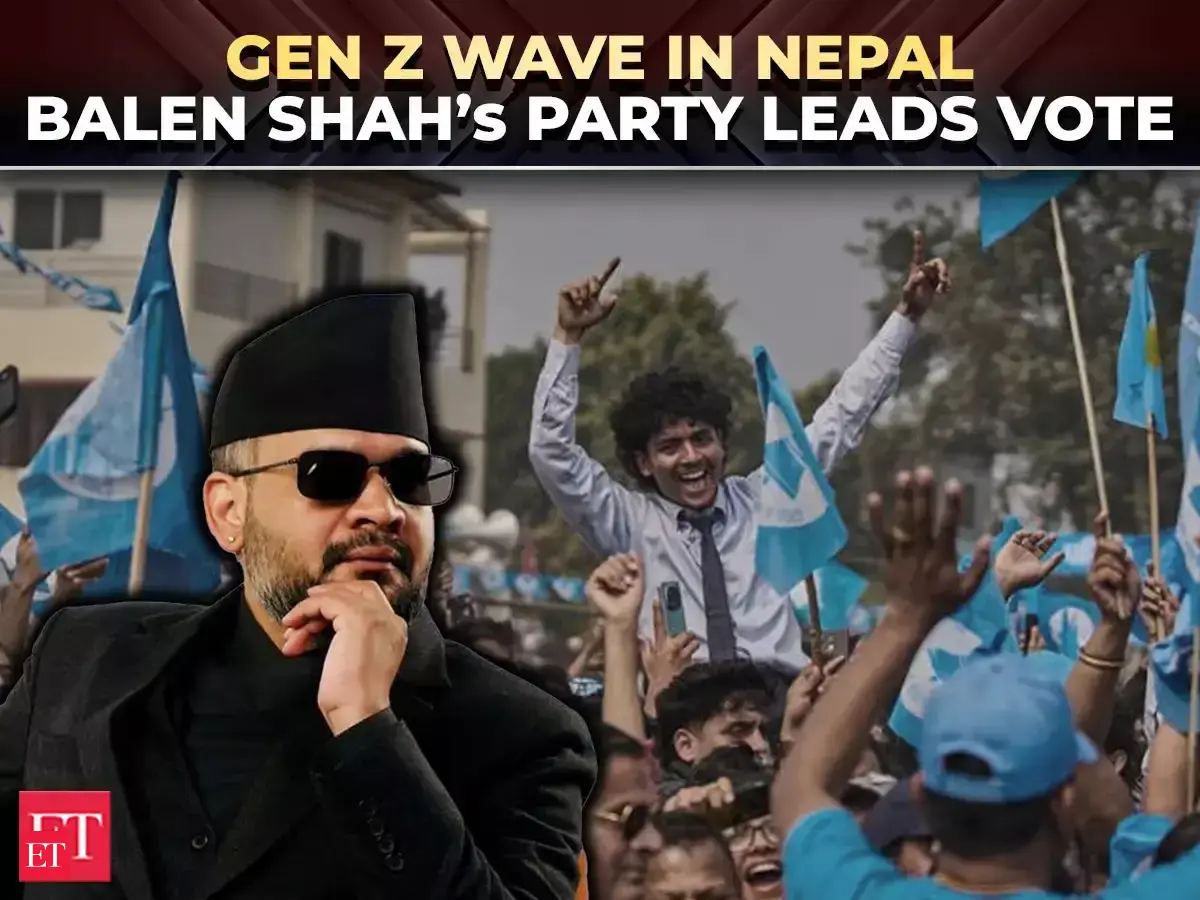 nepal election 2026: Nepal election shock: Rapper-politician Balen Shah ...