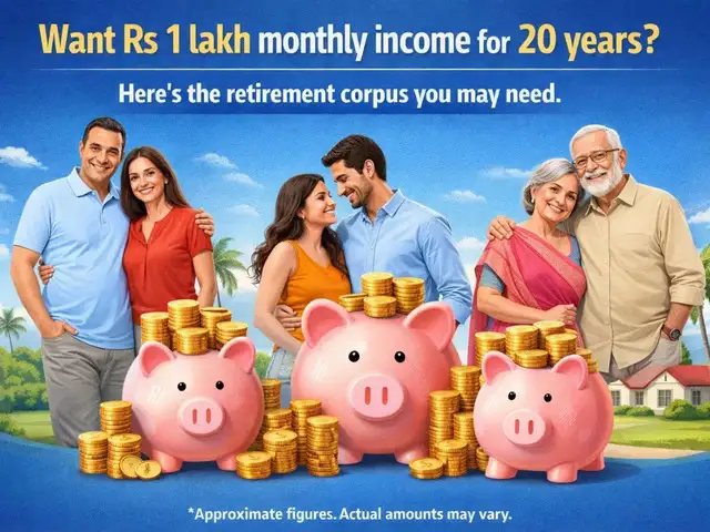 Want Rs 1 lakh monthly income for 20 years? Here’s the retirement ...
