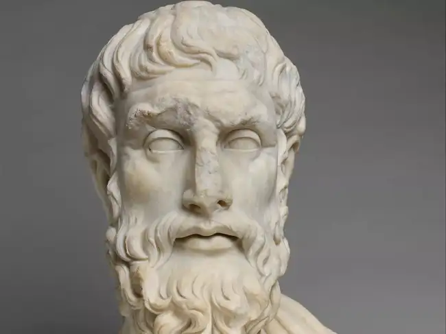 Quote of the day by Epicurus: 'You don't develop courage by being happy ...