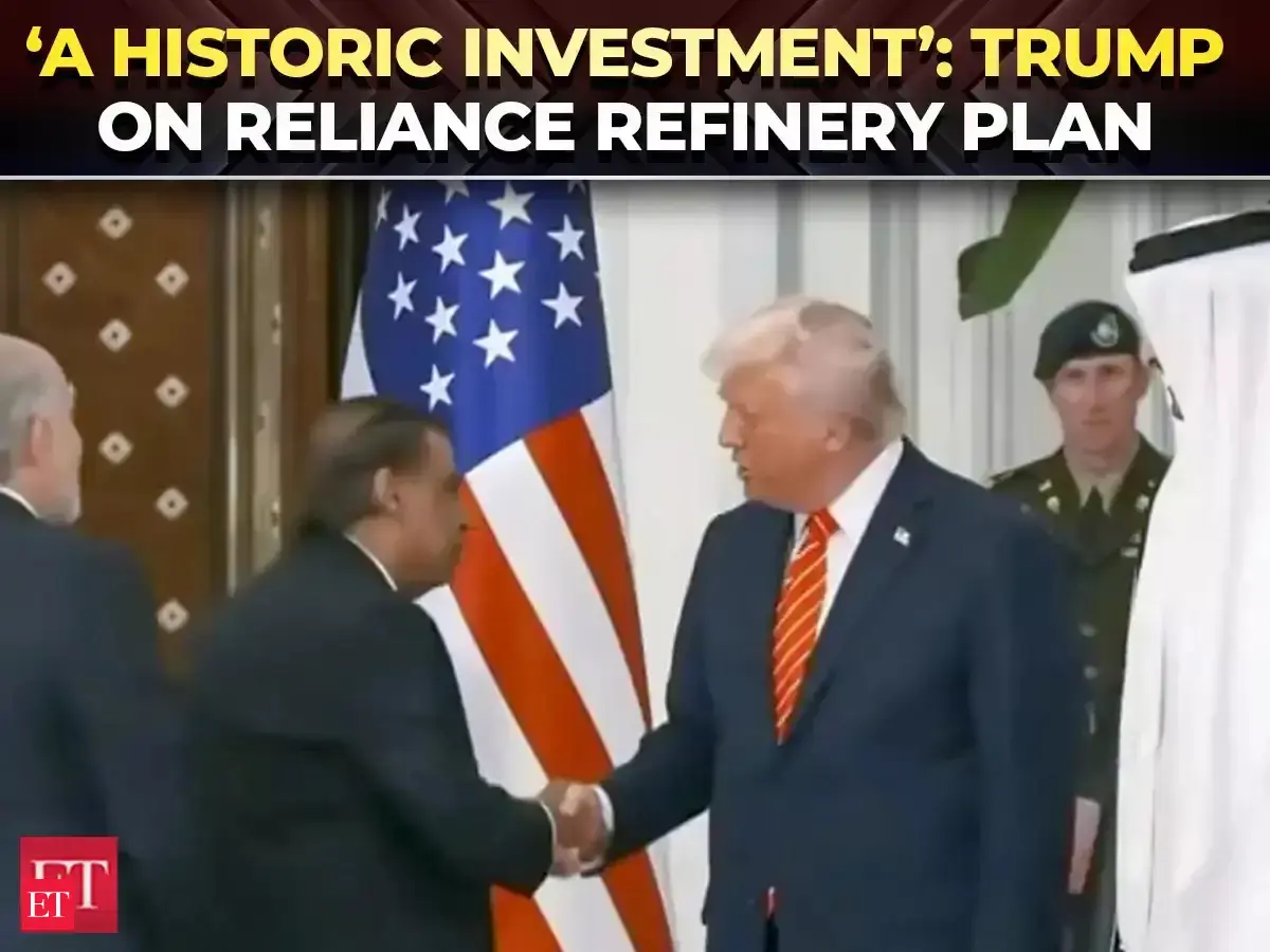 Trump announces Reliance investment in new US oil refinery; calls ...