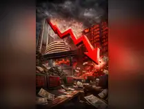 Rs 2 lakh crore wiped out! Sensex plunges 800 points; Nifty closes ...