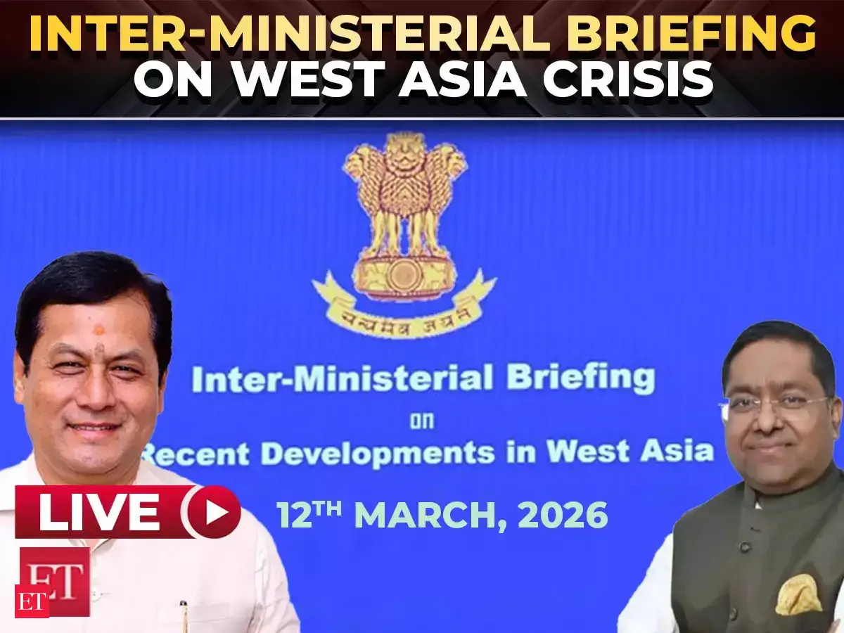 west asia conflict briefing: Government Briefing on West Asia Conflict ...