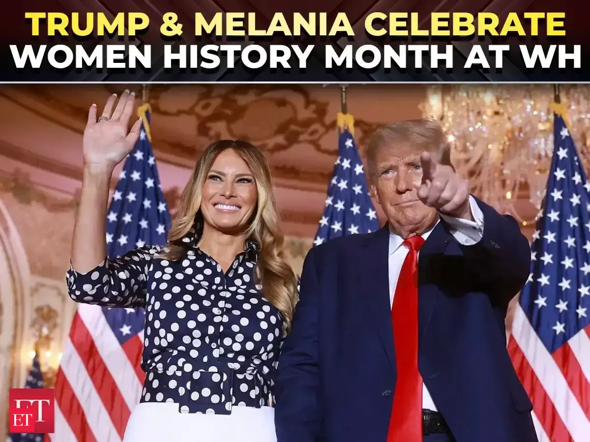 LIVE | Trump and Melania celebrate Women's History Month at the White ...