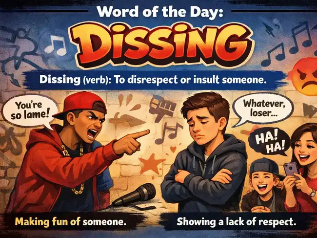 Word of the Day: Dissing - The Economic Times