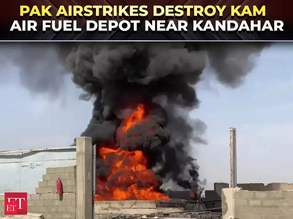 Pakistani strike destroys fuel depot near Kandahar airport, over 1500 ...