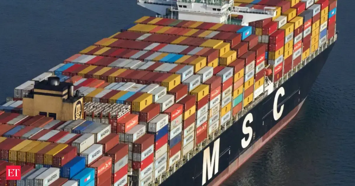 Global shipping industry caught in storm of war - The Economic Times
