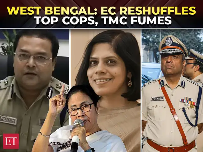 DGP Peeyush Pandey, Kolkata Police chief Supratim Sarkar shifted in ...