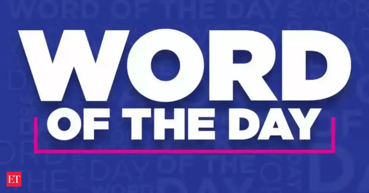 Word of the day: Comeuppance - The Economic Times
