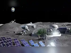 Permanent Moon base: US China space race: Is a permanent Moon base ...